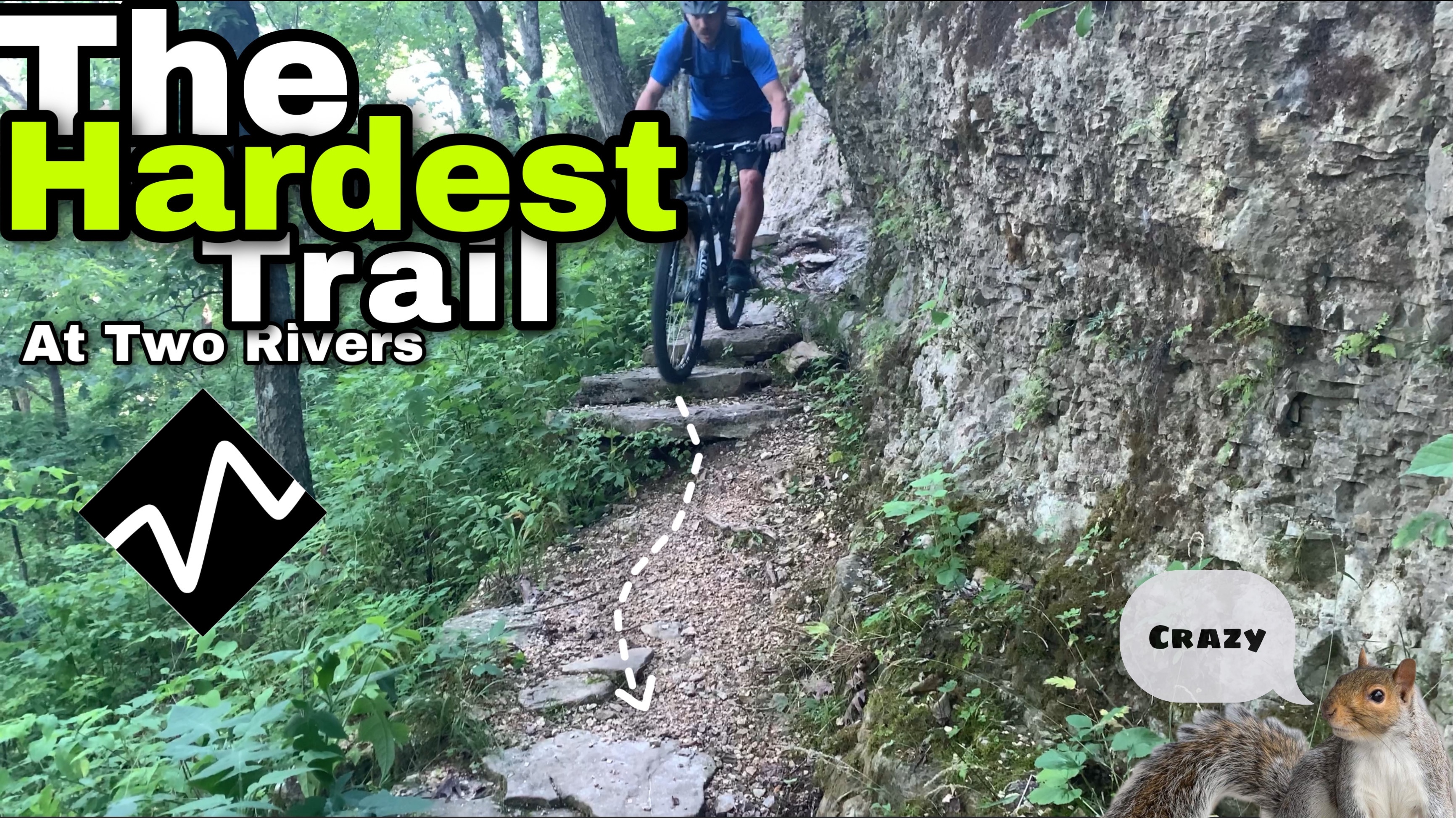 The Hardest Trail at Two Rivers MTB Park